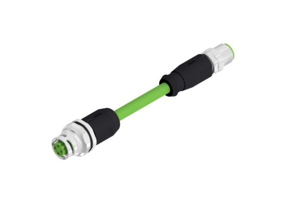 Circular connectors with bayonet quick locking system